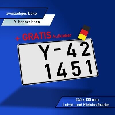 DIN-Kennzeichen I HISTORISCHE NUMMERNSCHILDER