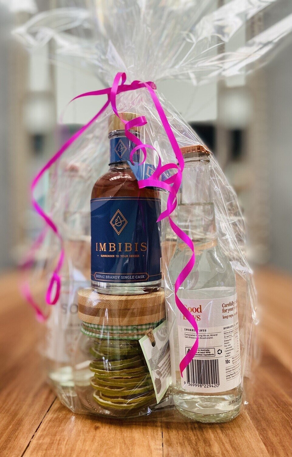 Brandy, Lime and Soda gift pack