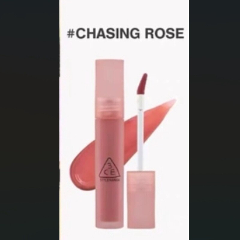 3CE丝绒唇釉/chasing rose