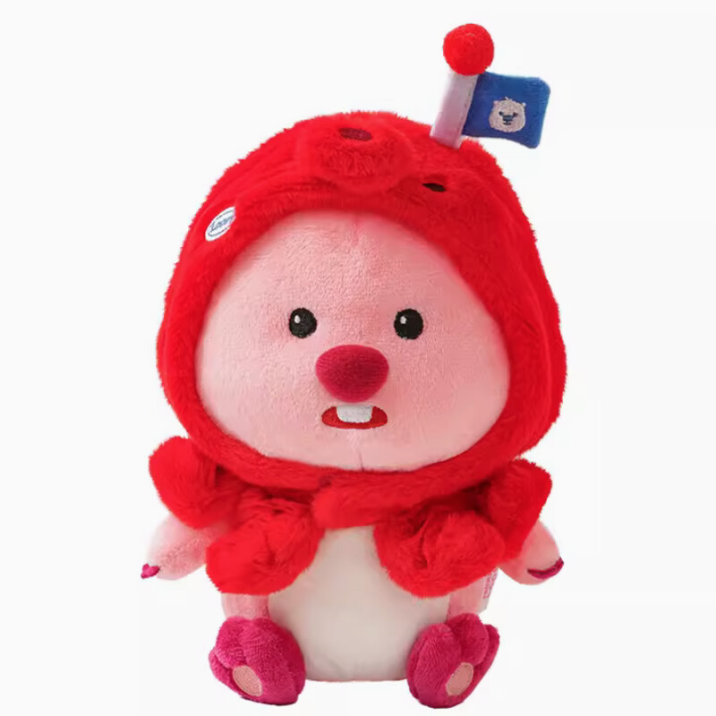 LOOPY中国正版九木杂志社联名热量爆炸系列公仔 8寸 章鱼香肠 / Loopy Calories Series Octopus ...