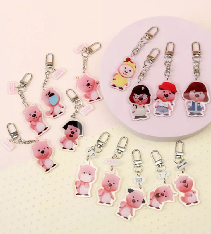 LOOPY韩国正版钥匙扣挂件 16款可选 / Loopy Keychain (16 Options) By ICONIX