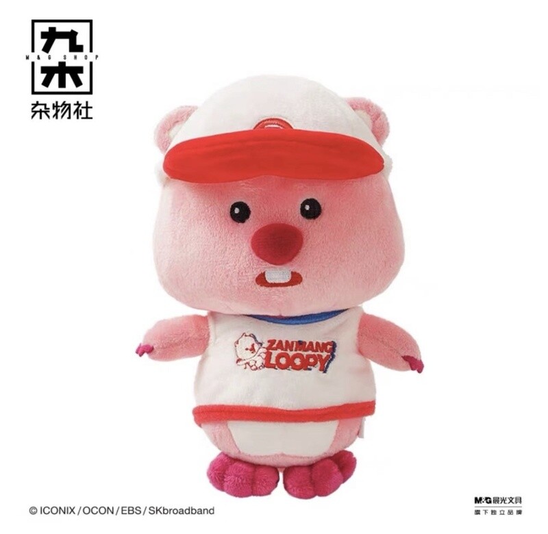 LOOPY中国正版九木杂物社联名系列公仔 街头 / Loopy Skater Plush From CHINA