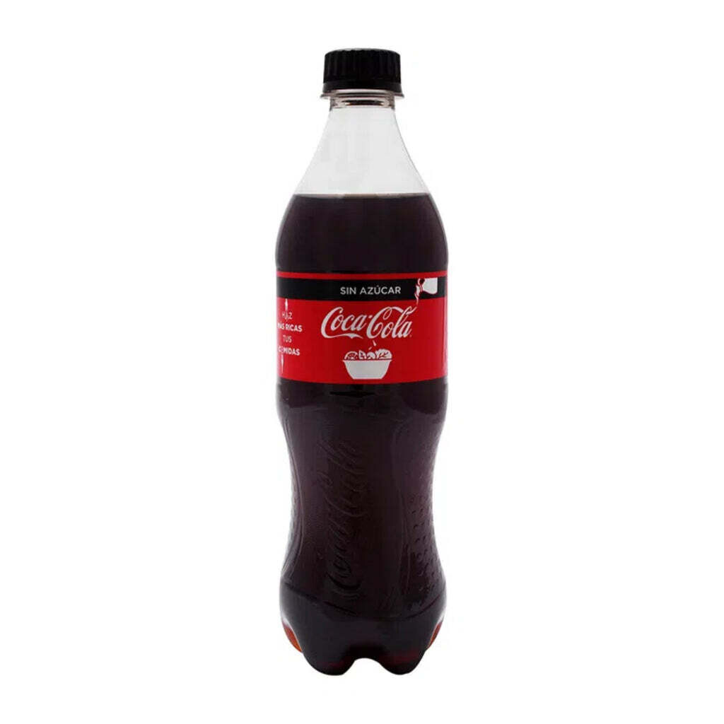 COCA COLA S/AZUCAR 600ML PZ...