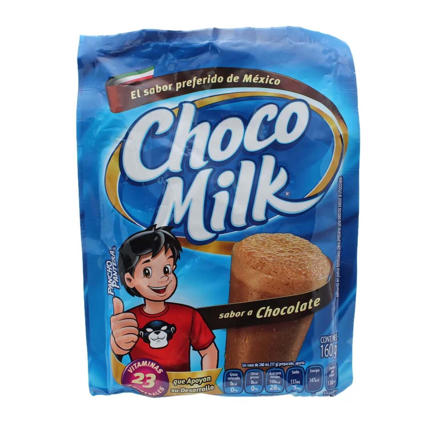 ALIMENTO POLVO CHOCO MILK BSA. 160GR