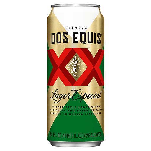 CERVEZA XX LAGER LATA 16ONZ