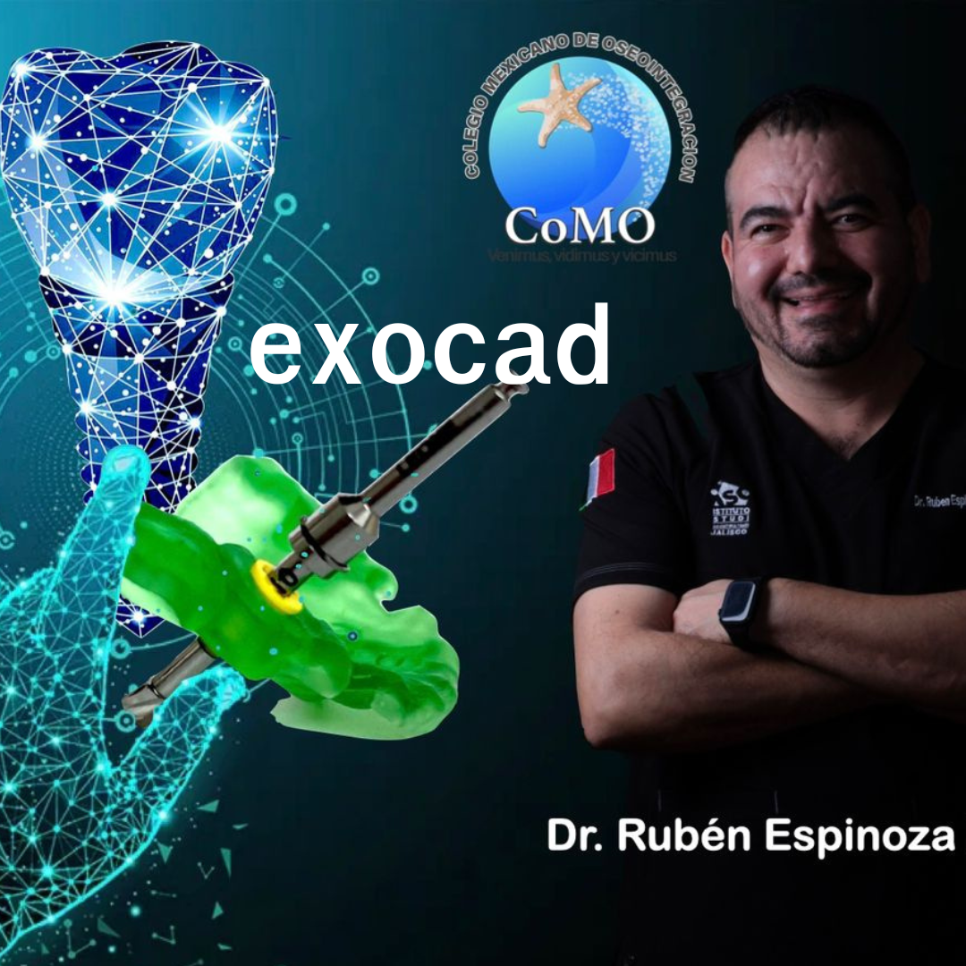 1. DIPLOMADO IMPLANTOLOGÍA DIGITAL EXOCAD diagnóstico quir/prot + guia ...
