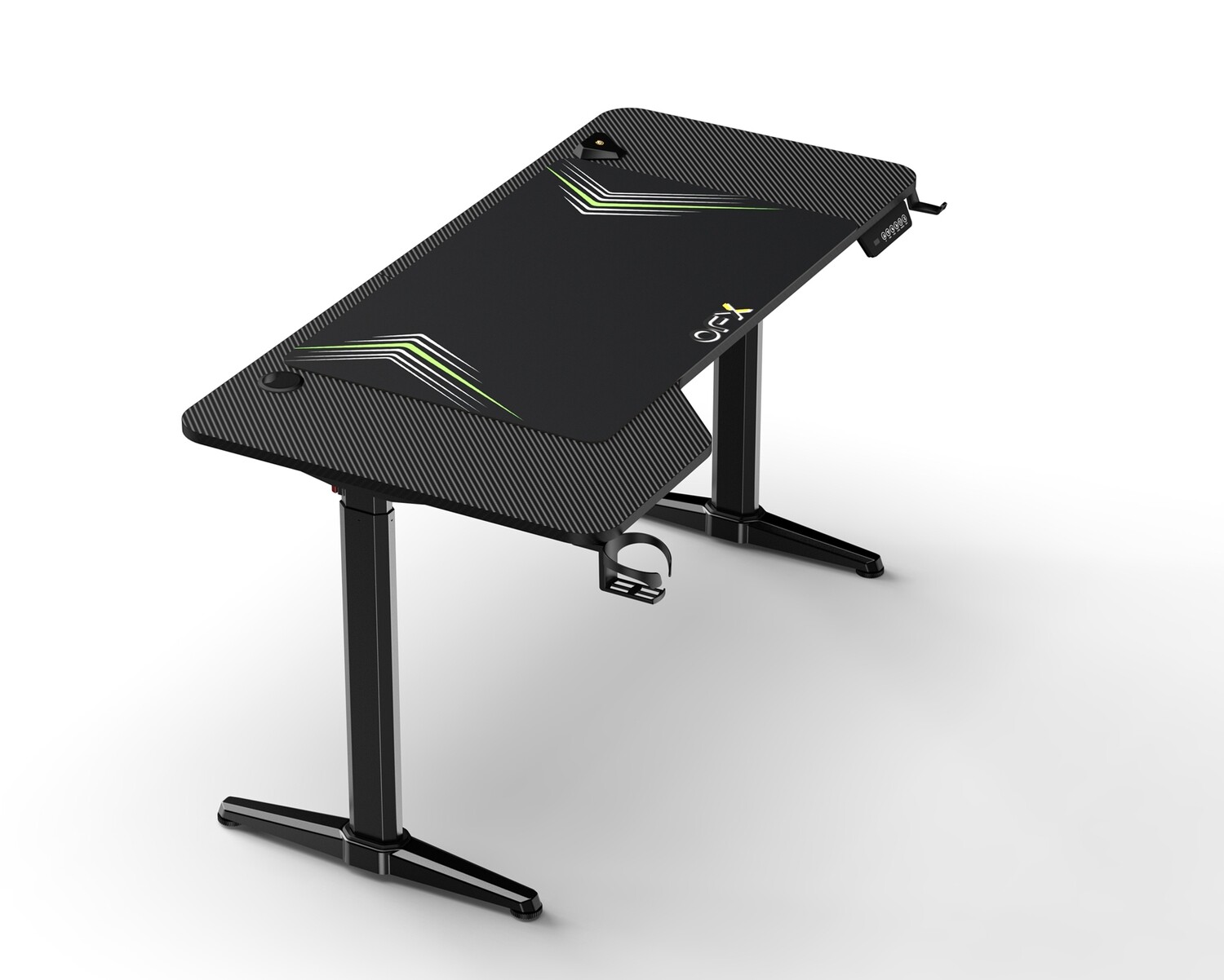 OFX HA-L1 L-Shape Gaming Electric Height Adjustable Single Motor Desk ...