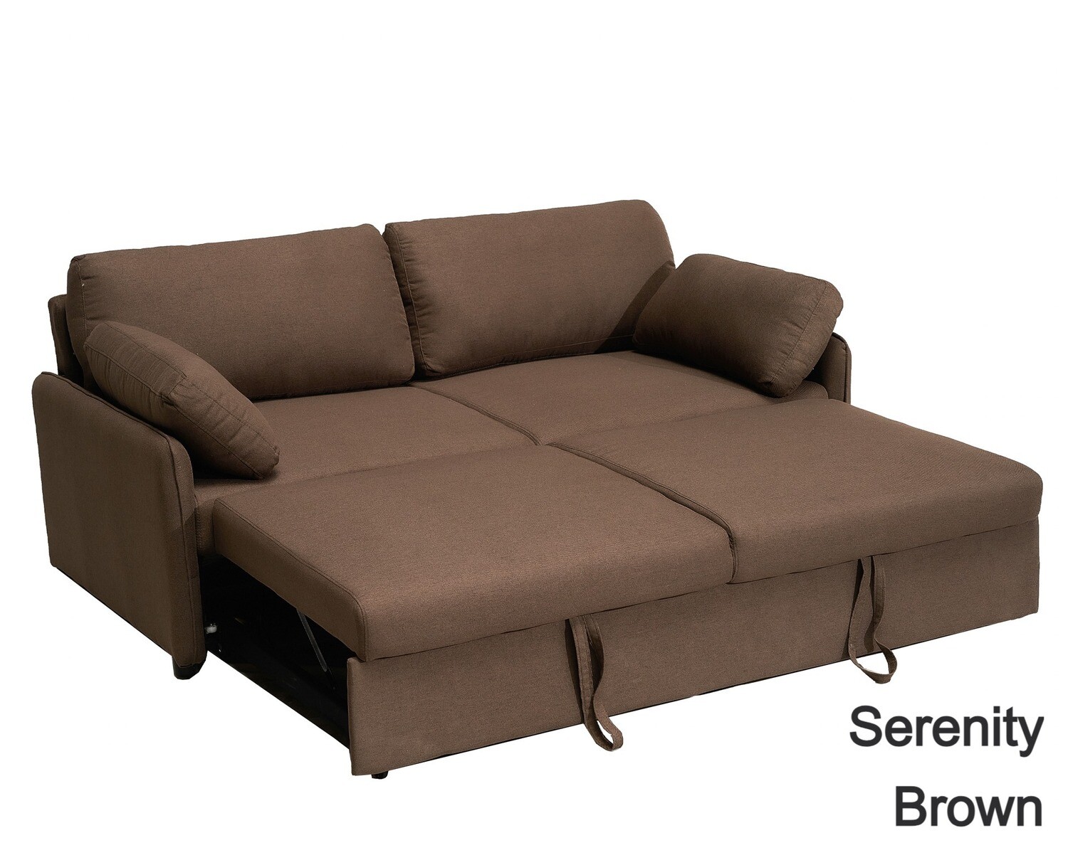 Flotti Serenity Sofa with Pull-Out Bed (Brown)