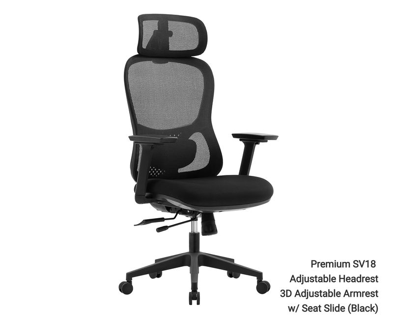 Air-Cool Mesh Office Chairs