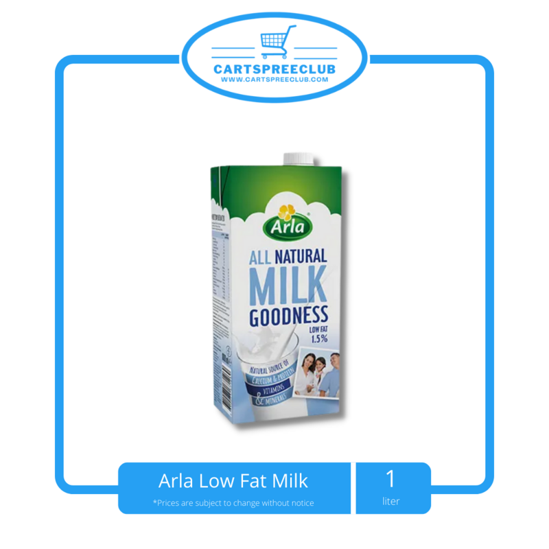 Arla Low Fat Milk 1L