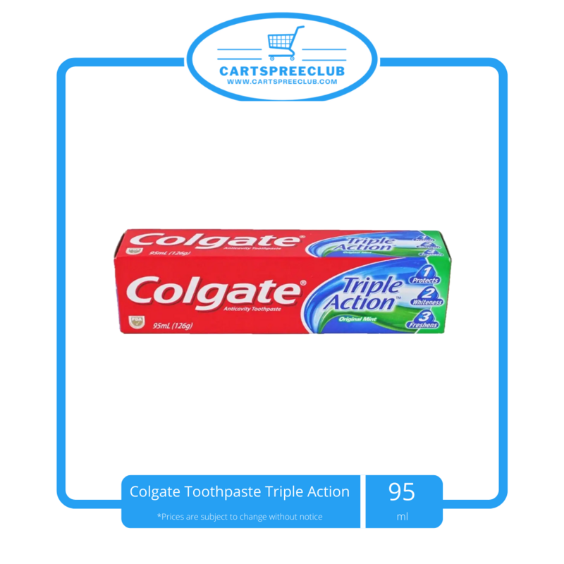 Colgate Toothpaste Triple Action 95ml