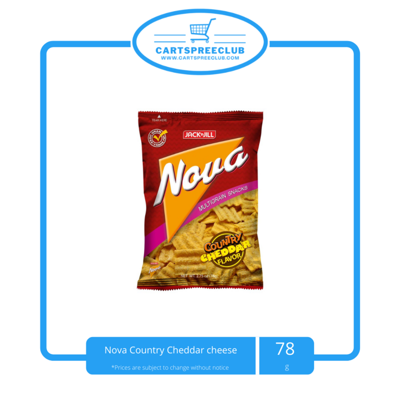 Nova Country Cheddar cheese 78g