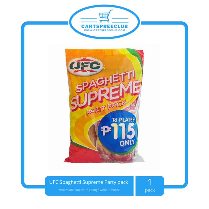 UFC Spaghetti Supreme Party pack