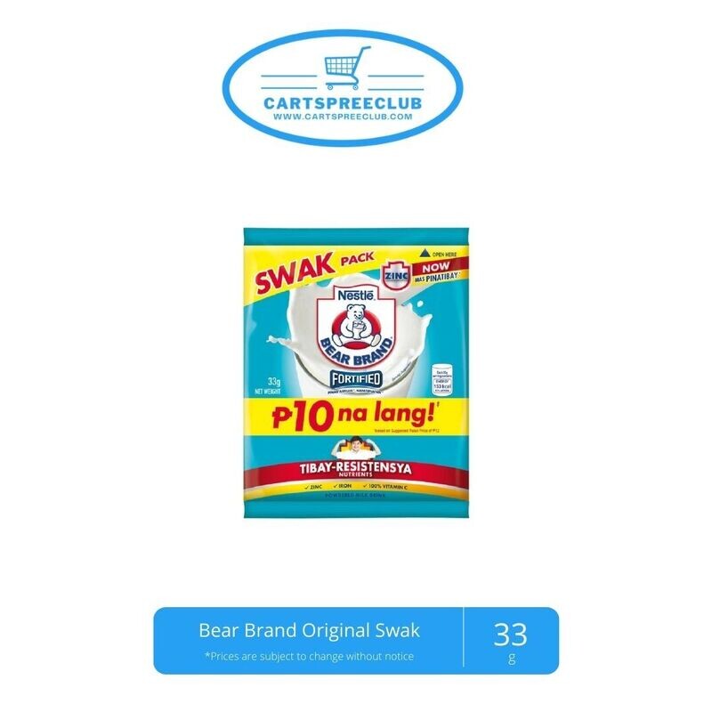 Bear Brand Original Swak 33g sachet