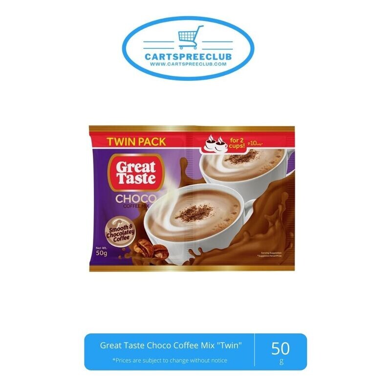 Great Taste Choco Coffee Mix "Twin" 50g