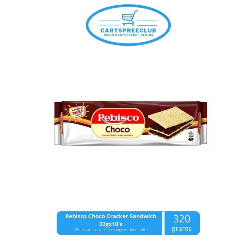 Rebisco Choco Cracker Sandwich 32gx10's