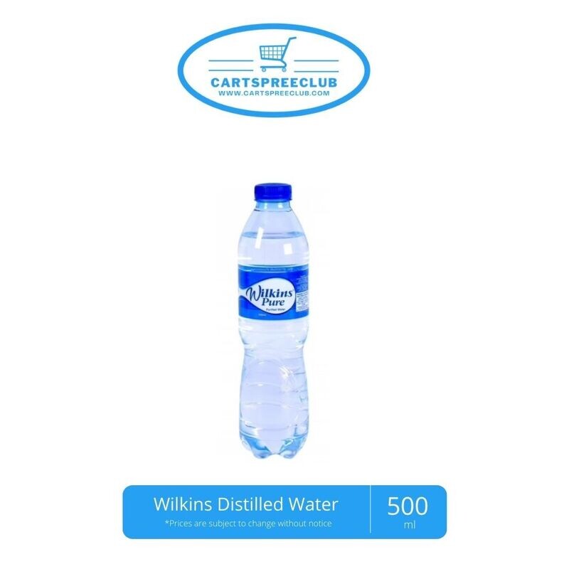 Wilkins Distilled Water 500ml