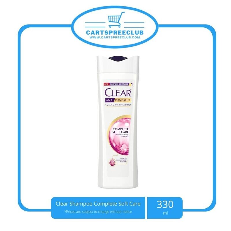 Clear Shampoo Complete Soft Care 330ml