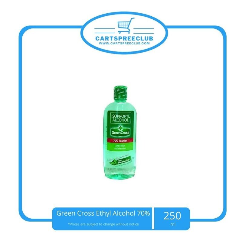 Green Cross Ethyl Alcohol 70% 250ML