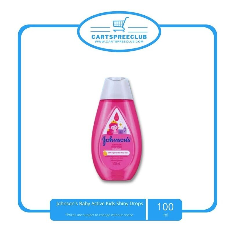 Johnson's Baby Active Kids Shiny Drops Shampoo 100ml