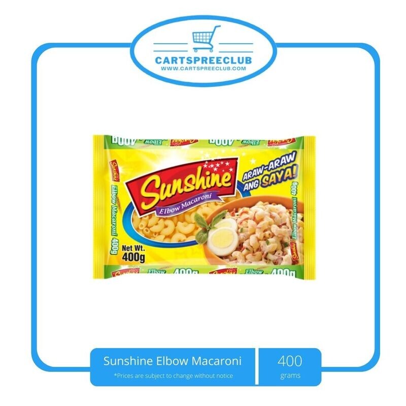Sunshine Elbow Macaroni 400g