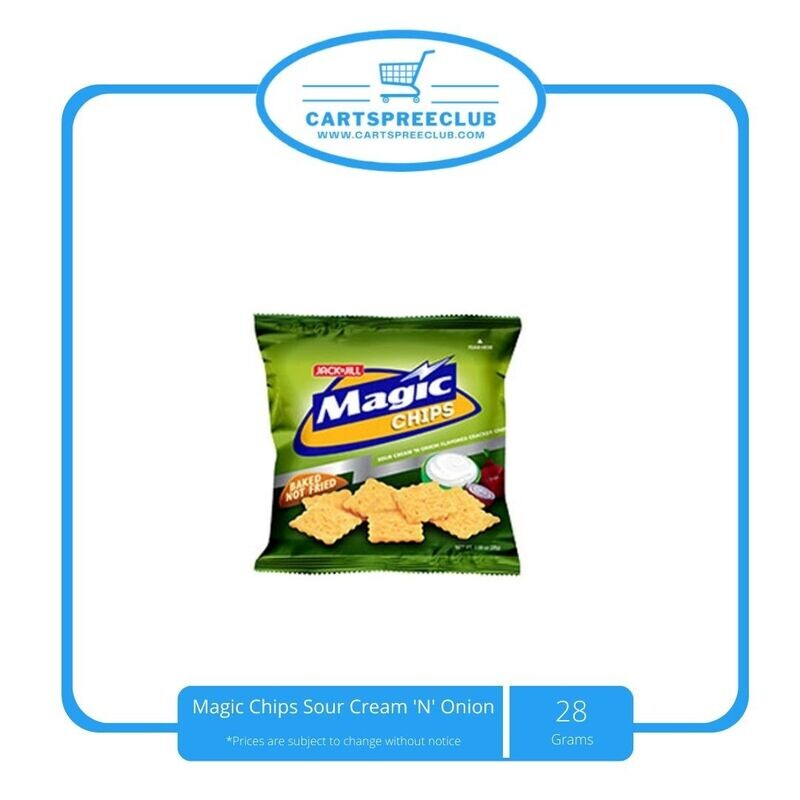 Magic Chips Sour Crean'N' Onion 28g