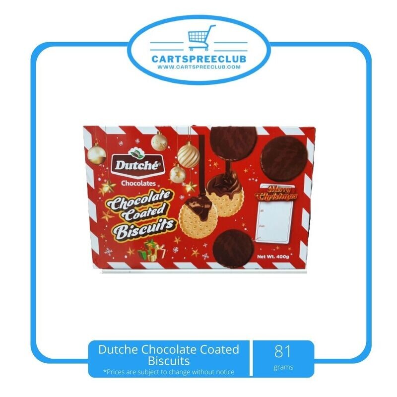 Dutche Chocolate Coated Biscuits 81g