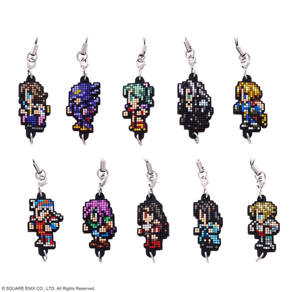 FIGURE - FINAL FANTASY : PIXEL RUBBER STRAP