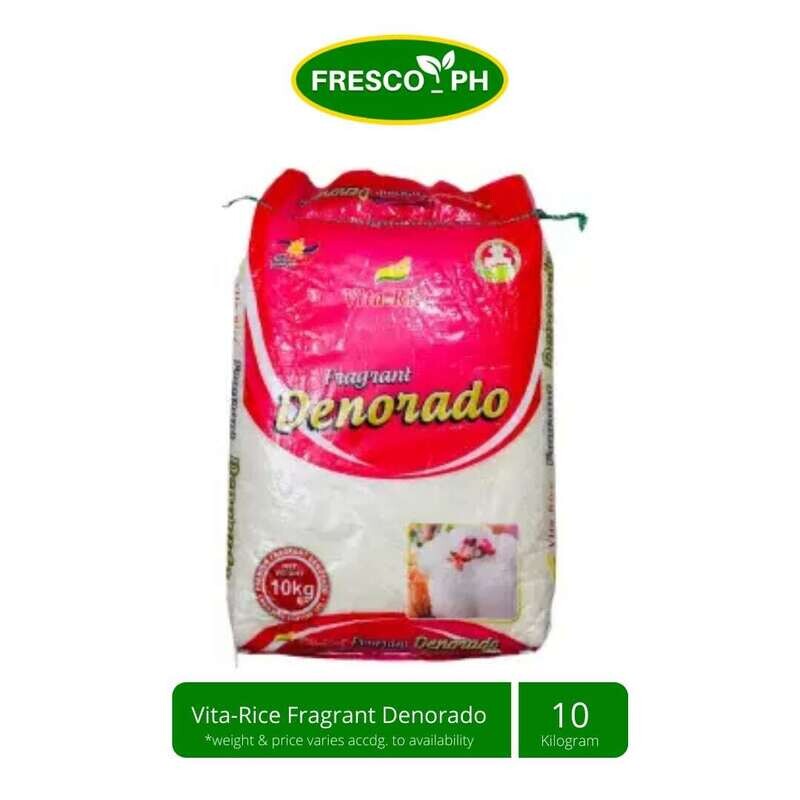 Buy Vita-Rice Fragrant Denorado 10kgs at Fresco_PH now!