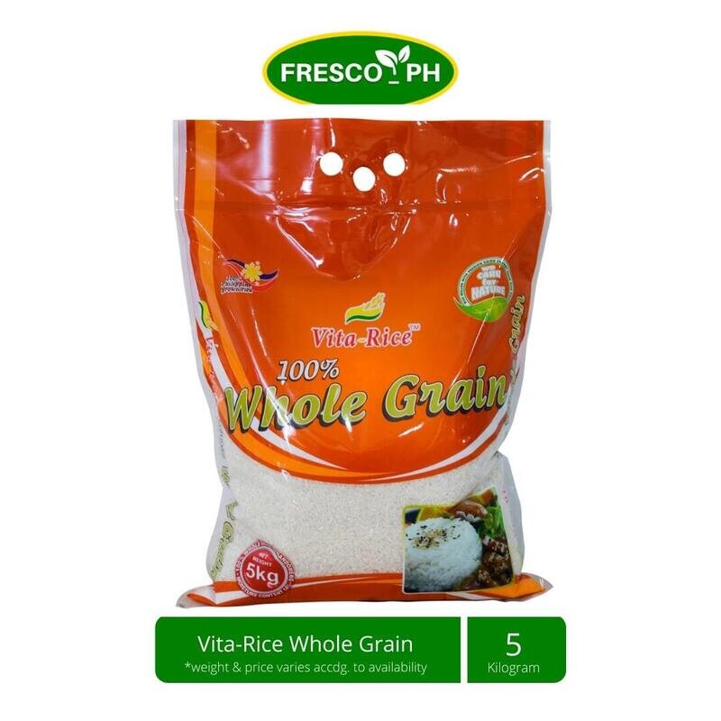 Buy Vita-Rice Whole Grain 5kgs at Fresco_PH now!