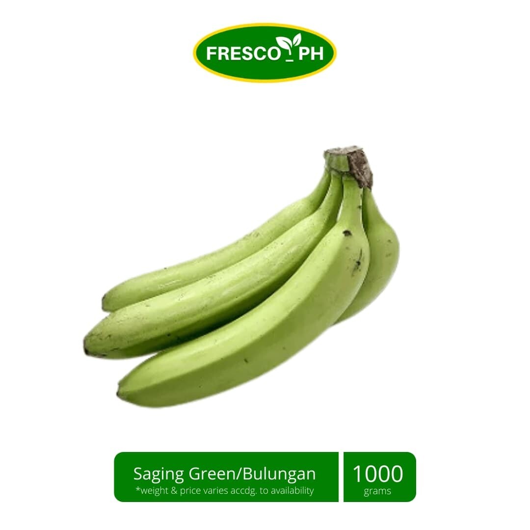 Buy Saging Green/Bulungan at Fresco_PH now!