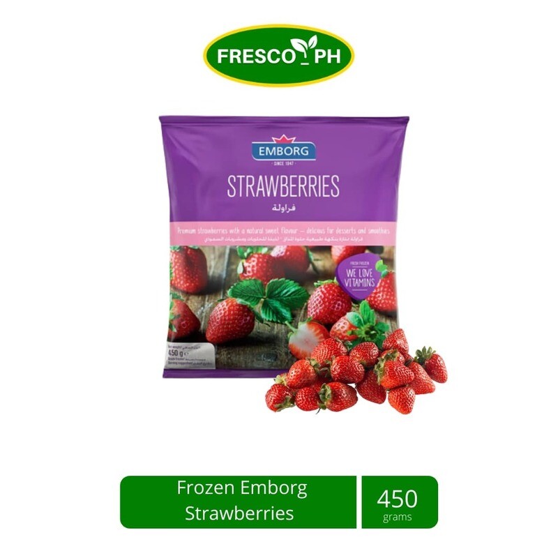Frozen Emborg Strawberries 450g Frozen Emborg Strawberries 450g