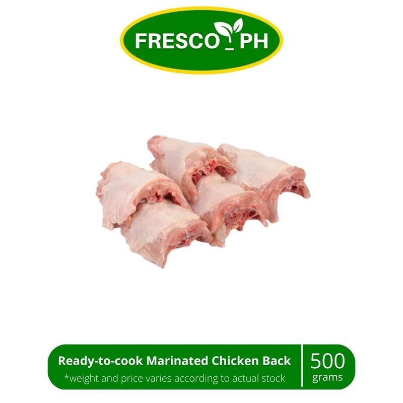 Buy Ready-to-Cook (Marinated Chicken Backbone) with breading mix 500g ...