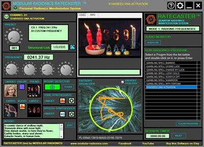 Starseed DNA Activation Software - Buy Quantum Radionics Manifestation Devices | Modular Radionics