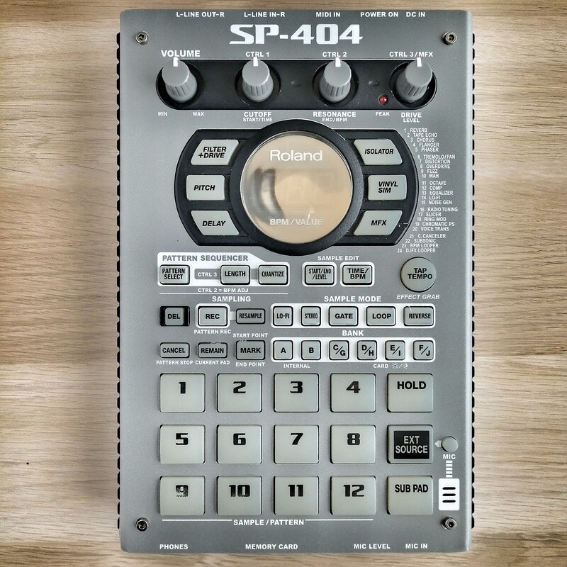 Vinyl skins for Roland SP-404