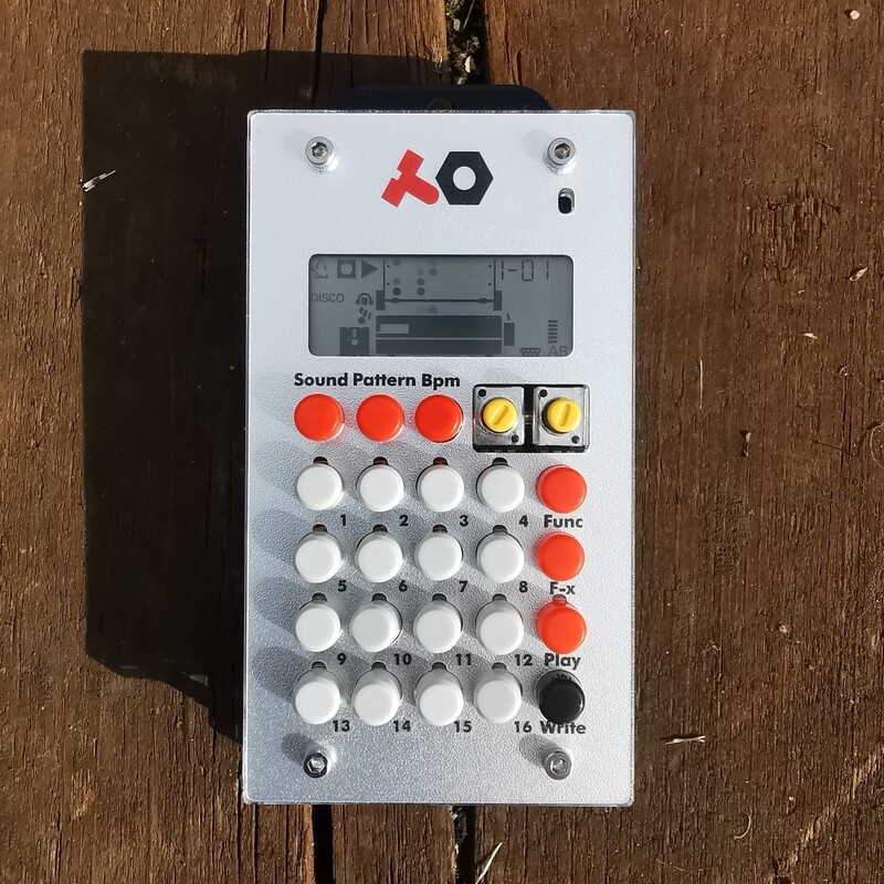 case for Teenage Engineering Pocket Operator (silver or gold)