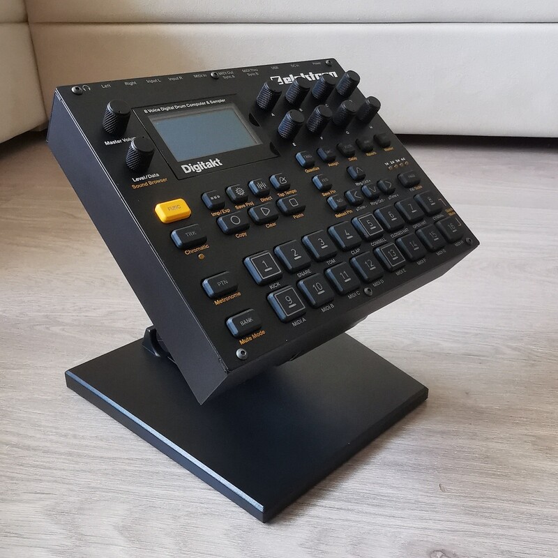 folding stand for Roland SP-404mk2, mk1, Elektron Digitakt, Digitone ...