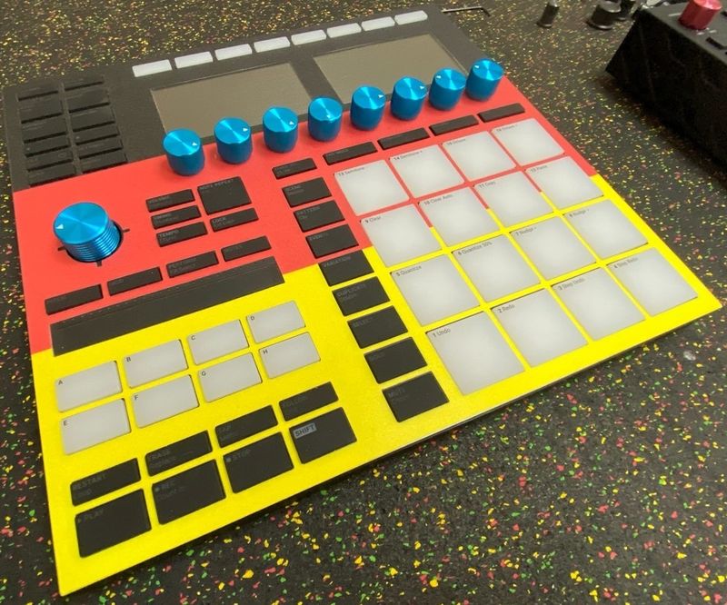 Aluminium knob for Akai MPC One, Live1,2, Force, NI Maschine MK3