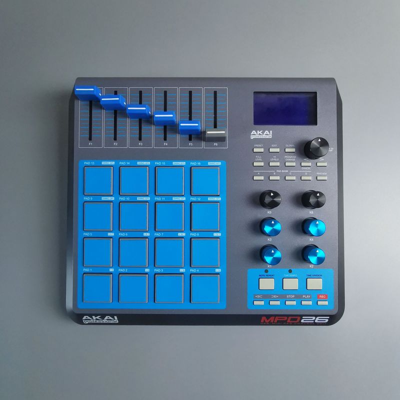 Vinyl skins for Akai MPD 26 (choose style)