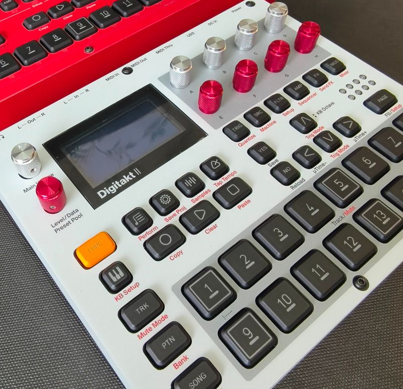 Kit 10pcs metal knobs for for Elektron Digitakt,Digitone,Syntakt