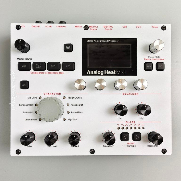 Kit 13 pcs metal knobs for Elektron Analog Heat, mk2, +FX