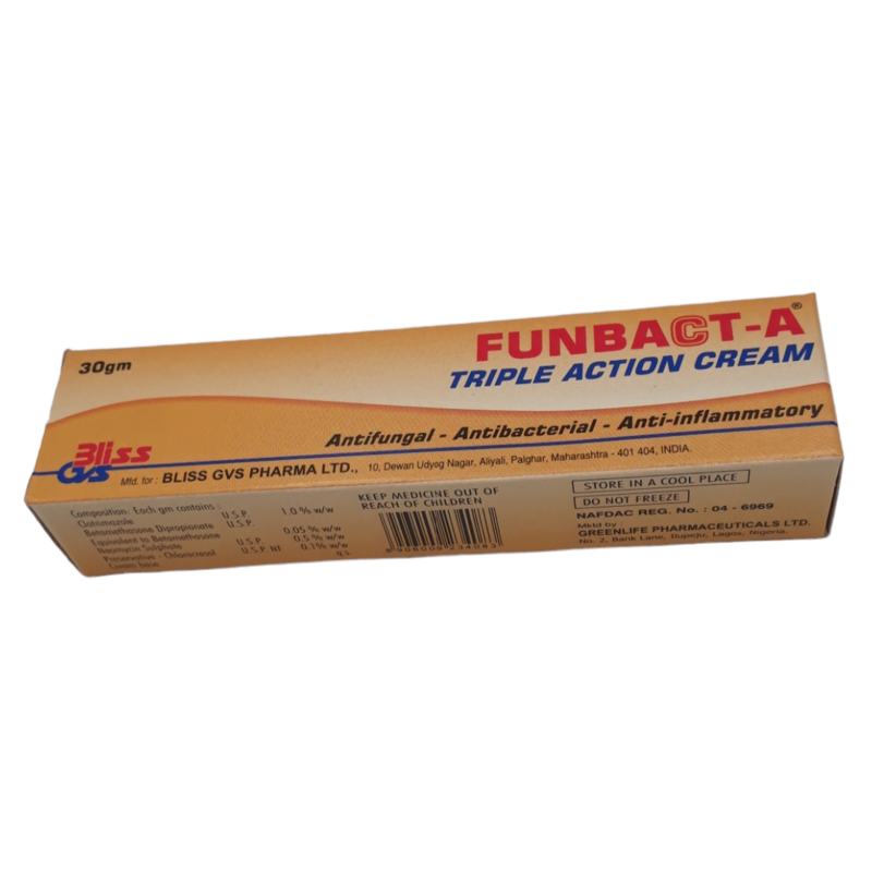 FUNBACT A Triple Action Cream 30g funbact-a-triple-action-cream-30g