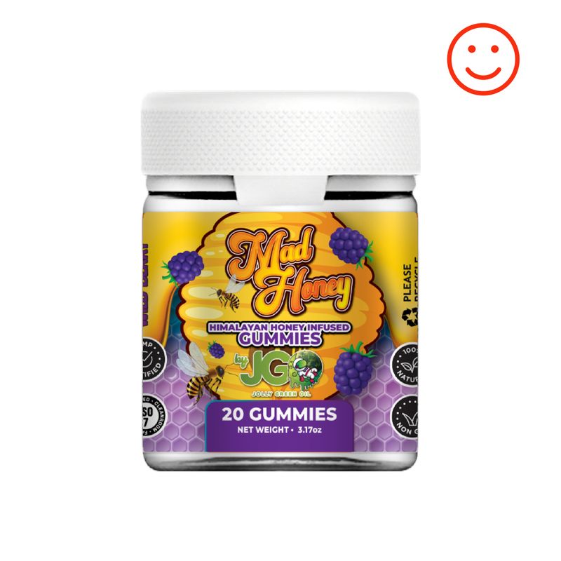 Wild Berry-JGO Himalayan Mad Honey Gummies 20ct