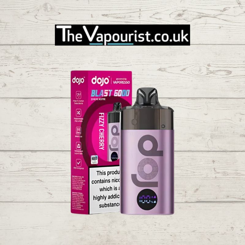Fizzy Cherry Vaporesso Dojo Blast 6000 Pre-filled Pod Kit