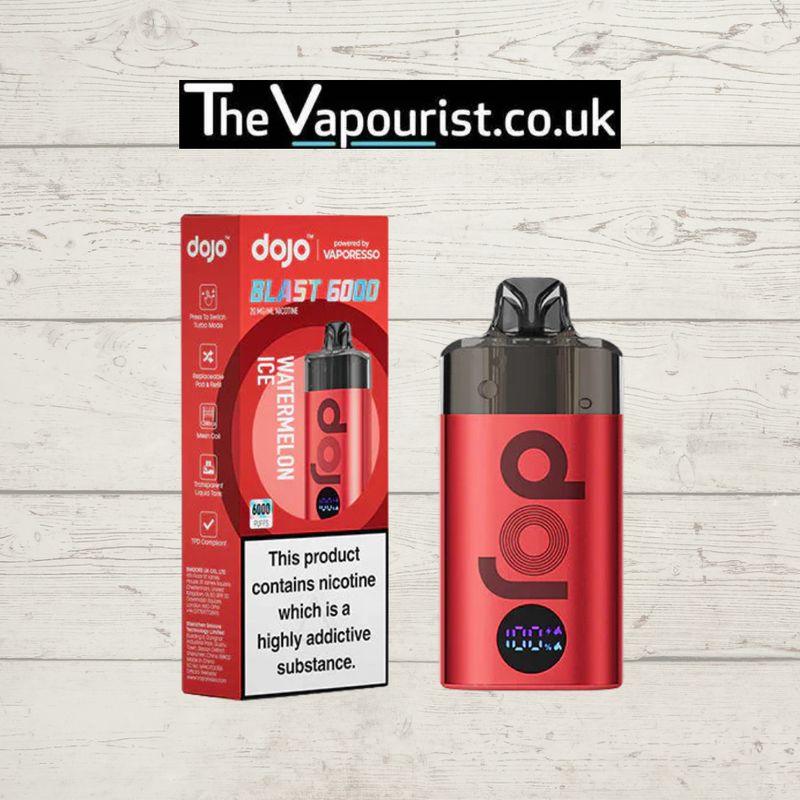 Watermelon Ice Vaporesso Dojo Blast 6000 Pre-filled Pod Kit