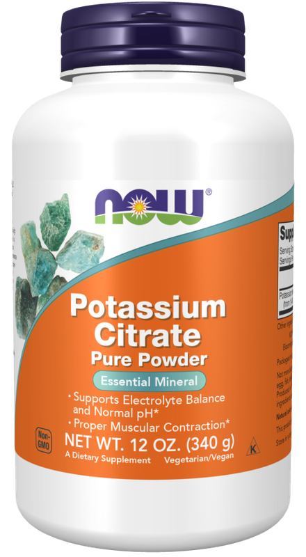 POTASSIUM CITRATE POWDER 12OZ NOW FOODS