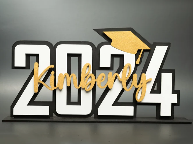 Name Grad Plaque 12x 8 inches