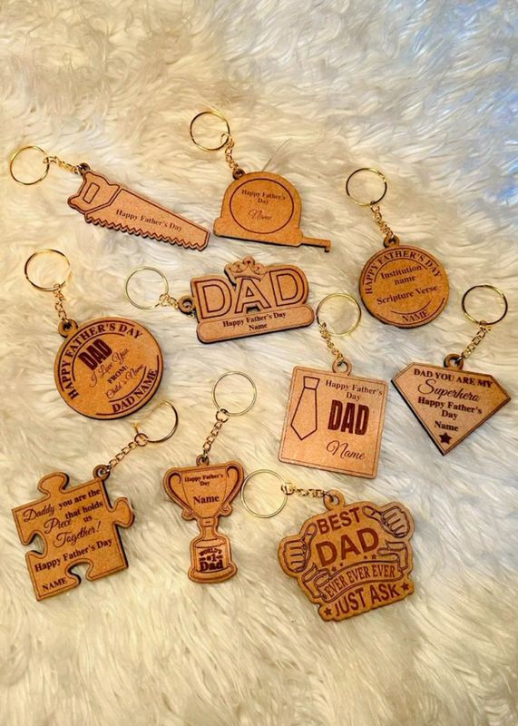 FATHER'S DAY KEYCHAINS