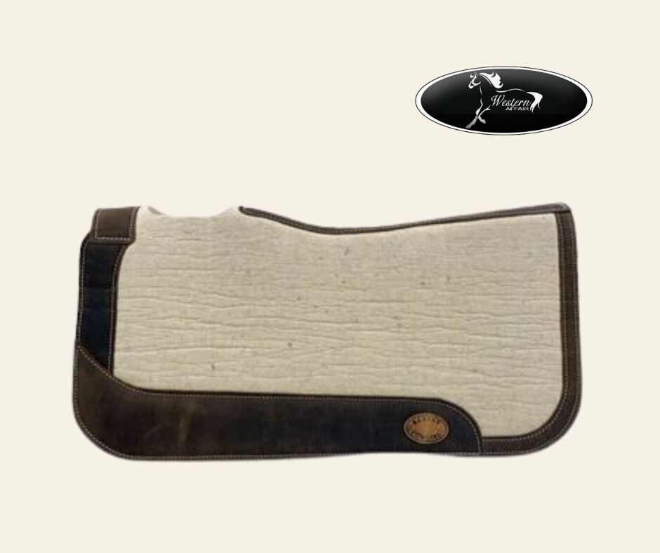 28"x30" 100% Mohair Pure Wool Saddle Pad