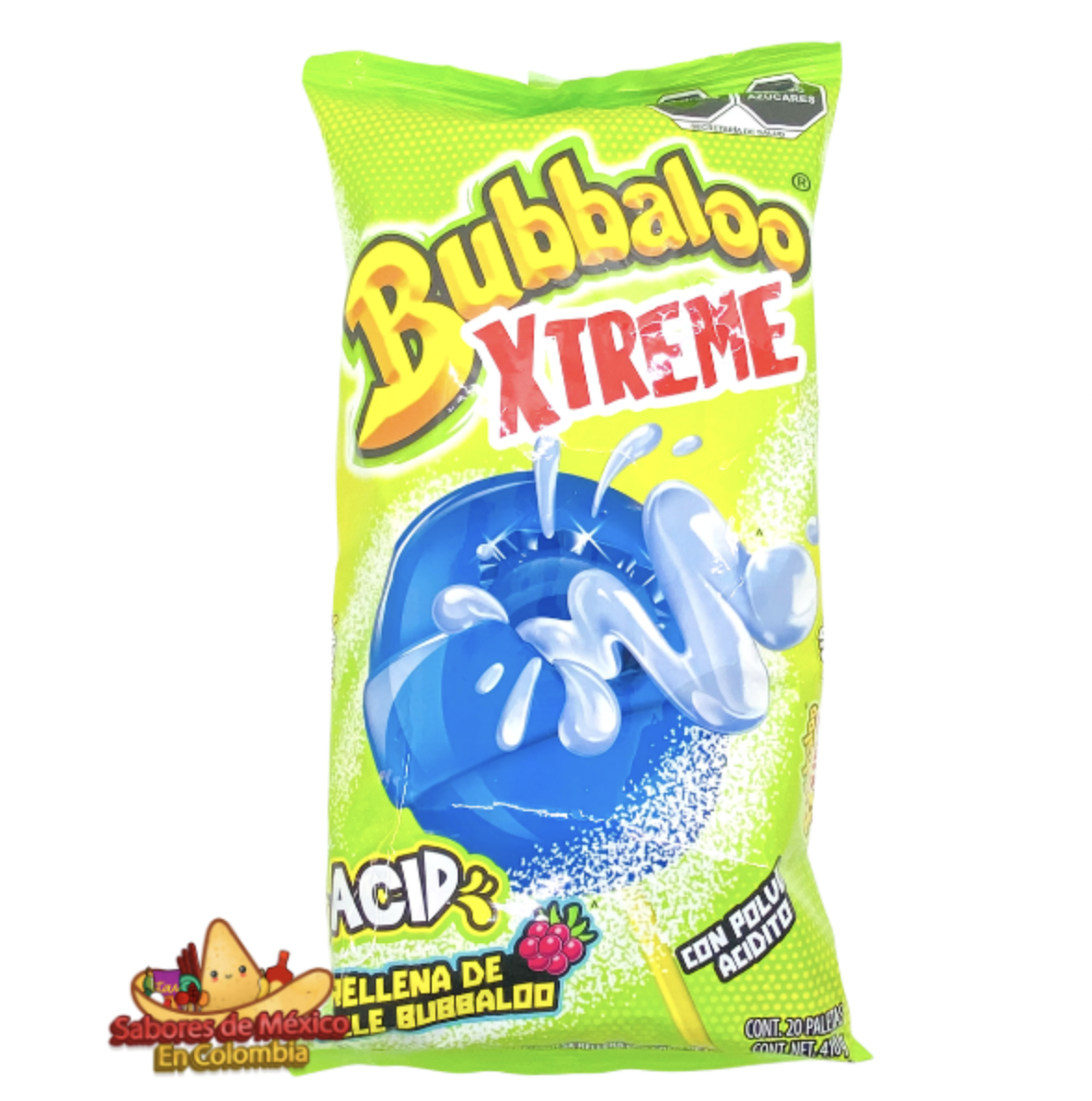 Paquete Bubbaloo Xtreme Acido